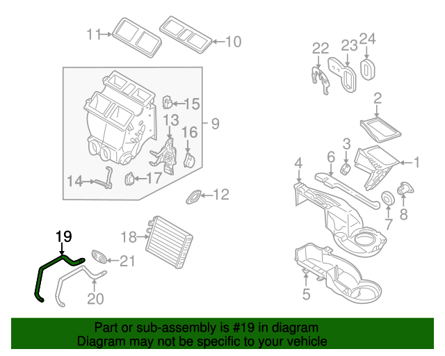 1999-2014 Volvo Inlet Pipe 9171507 | OEM Parts Online