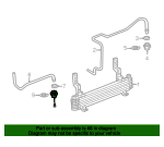 2011-2024 GM Transmission Fluid Cooler Line Connector 19210848 GM ...