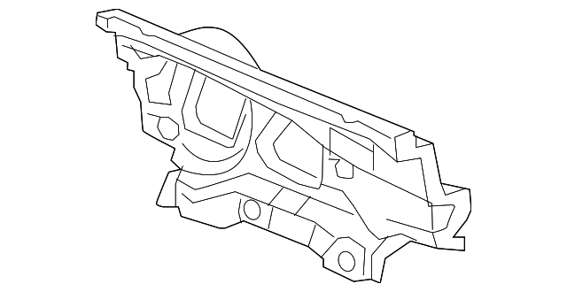 2018-2019 GM Dash Panel Outer Insulator 84199035 | TascaParts.com