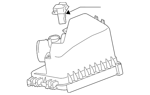 2009-2019 Toyota Upper Cover 17705-0T043 | Toyota Parts Center