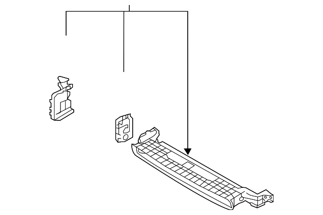 2017-2019 Hyundai Ioniq Radiator Shutter Assembly 86950-G7000 | OEM ...