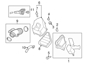 2012-2017 GM Positive Crankcase Ventilation (PCV) Tube 12648138 GM ...