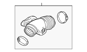 2012-2017 GM Air Cleaner Outlet Duct 20871478 GM | GMPartsDirect.com