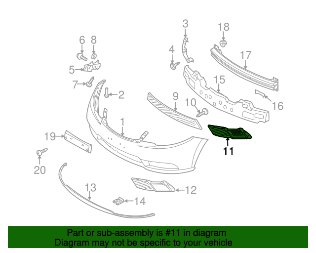 86564-1M600 - Cover 2011-2013 Kia Forte | Kia.Parts Store