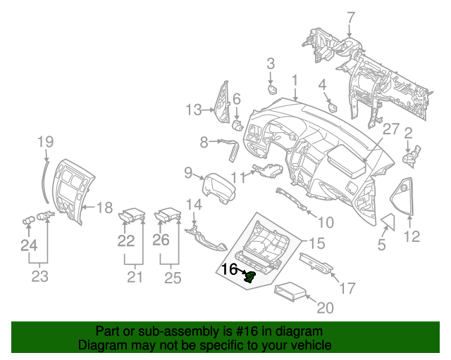 2005 Hyundai Tucson Release Lever 81180-2E000-DD | OEM Parts Online