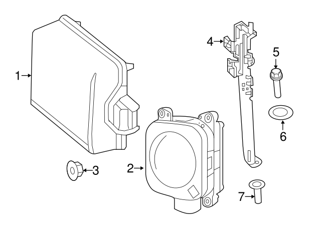 000-990-09-23 - Mount Bracket Bolt 2015-2021 Mercedes-Benz | Mercedes ...