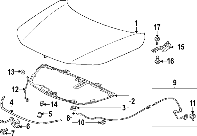 74120-30A-A01 - Lock 2023-2024 Honda Accord | Honda Parts Online