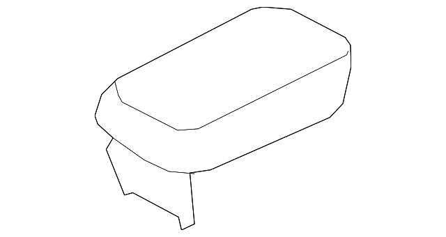 2018-2023 Hyundai Kona Armrest 84660-J9000-YPK | OEM Parts Online