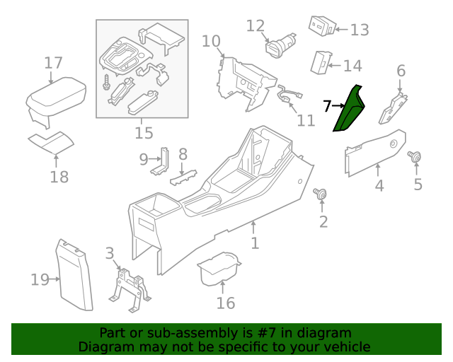 2018-2021 Hyundai Kona Side Trim 84656-J9000-TRY | OEM Parts Online