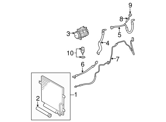 211-830-37-15-64 - Piping AutoNationParts.com