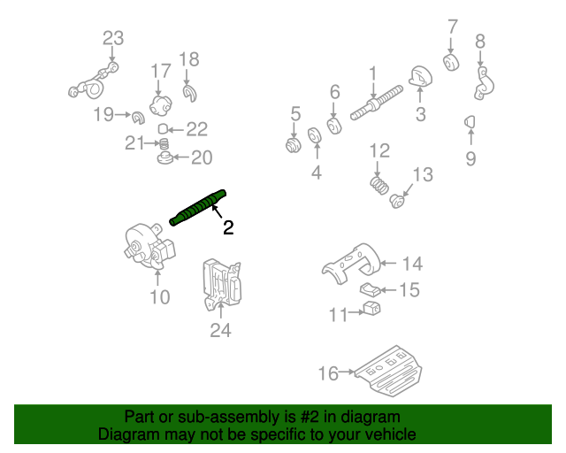 45230-50020 - Cable 1998-2007 Lexus LX470 | Longo Lexus Parts