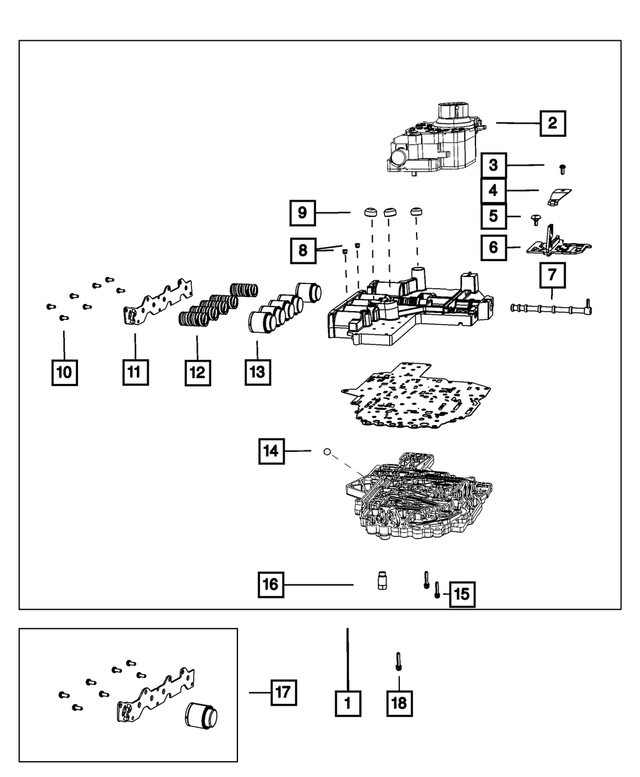 2011-2020 Mopar Transmission Solenoid 68376695AA | My Mopar Parts