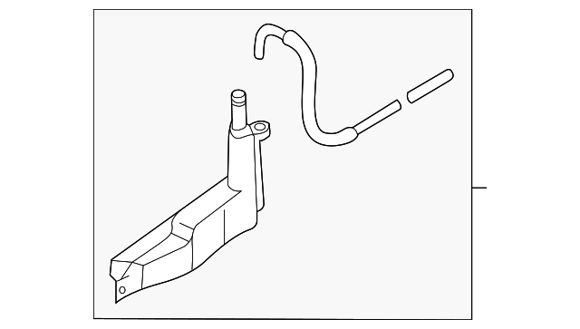 21710-4W00A - Reservoir Assembly - 2001-2004 Nissan Pathfinder ...