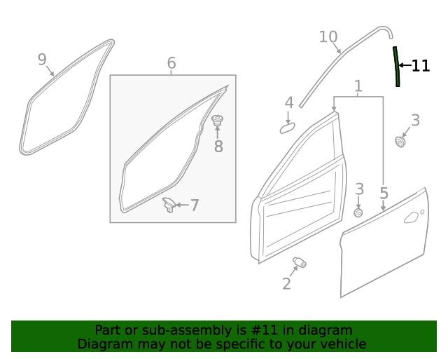 2018-2021 Mazda 6 Black Out Tape GRT6-50-8V3A-00 | RealMazdaParts.com