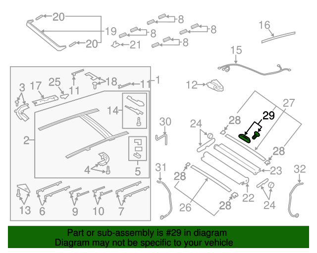 4L0-898-924-B - Handle 2010-2015 Audi Q7 | Audi OEM Parts