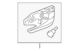 2015-2017 Toyota Camry Handle, Inside 69205-0E030-B0 | Toyota Parts