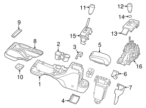 2013-2018 Jeep End Cap 5MD98DX9AA | TascaParts.com