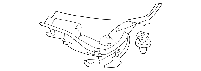 74210-T2F-A00 - Cowl Top Assembly Front Driver - 2013-2017 Honda Accord ...