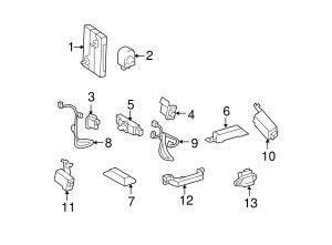 84945-50010 - Trunk Lid Release Switch 2007-2012 Lexus ES350 ...