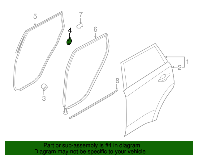 83191-3K030 - Door Shell Plug 2010-2024 Kia | Kia.Parts Store
