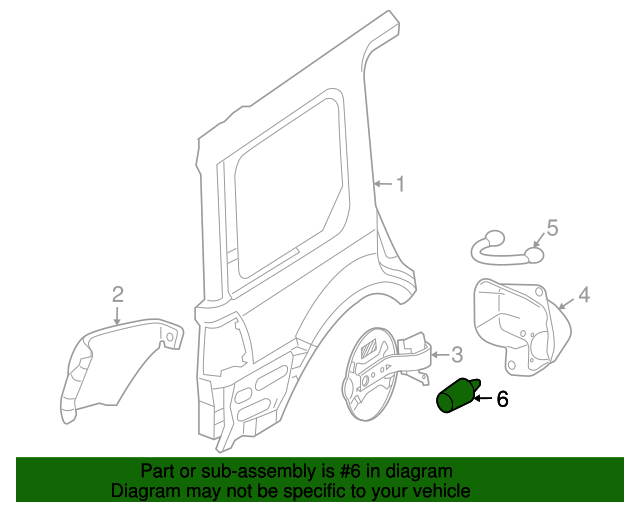 2003-2017 Ford OEM NEW 2003-2017 Ford Expedition Housing Bumper ...