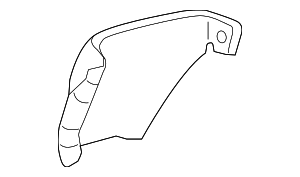 7L1Z-4028370-A - Splash Shield 2007-2017 Ford | Big 3 Auto Parts