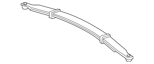 1997-2013 Chevrolet Corvette Front Transverse Leaf Spring 25962573 ...