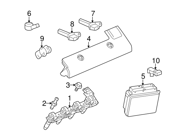 2004-2006 GM Ignition Coil 89017778 | GM Parts Center