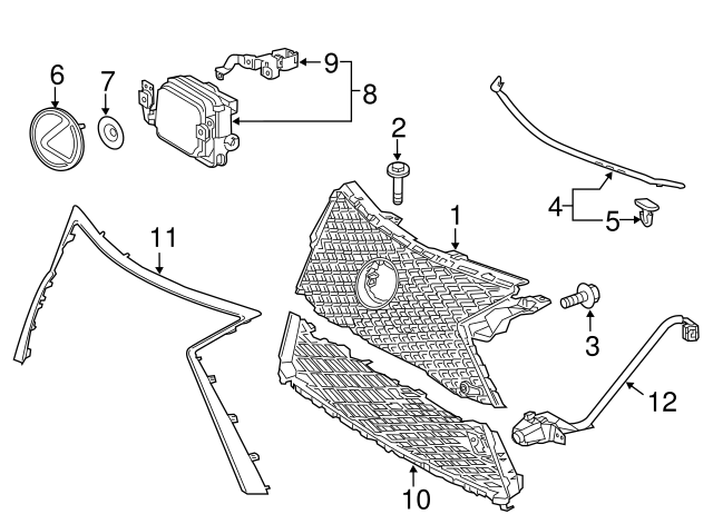 88210-06020 - Distance Sensor 2016-2021 Lexus | Longo Lexus Parts