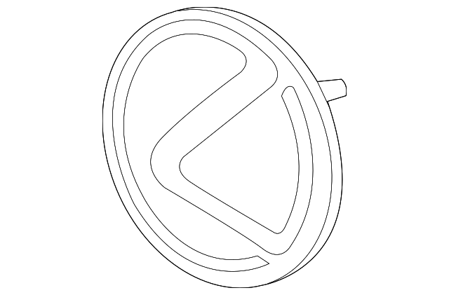 53141-30490 - Emblem 2016-2020 Lexus | Longo Lexus Parts