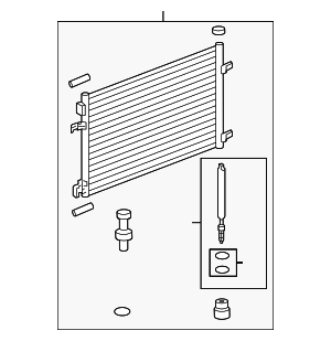 2011-2014 Buick Regal A/C Condenser 95530543 | TascaParts.com