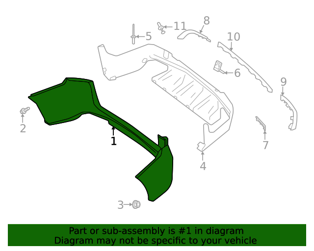2020-2022 Mercedes-Benz Bumper Cover 253-880-01-07-9999 | MB OEM Parts