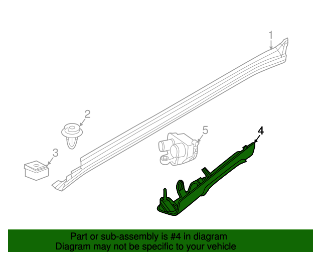Genuine BMW 63-14-8-089-775 | Mount Bracket | FREE Shipping on Most ...