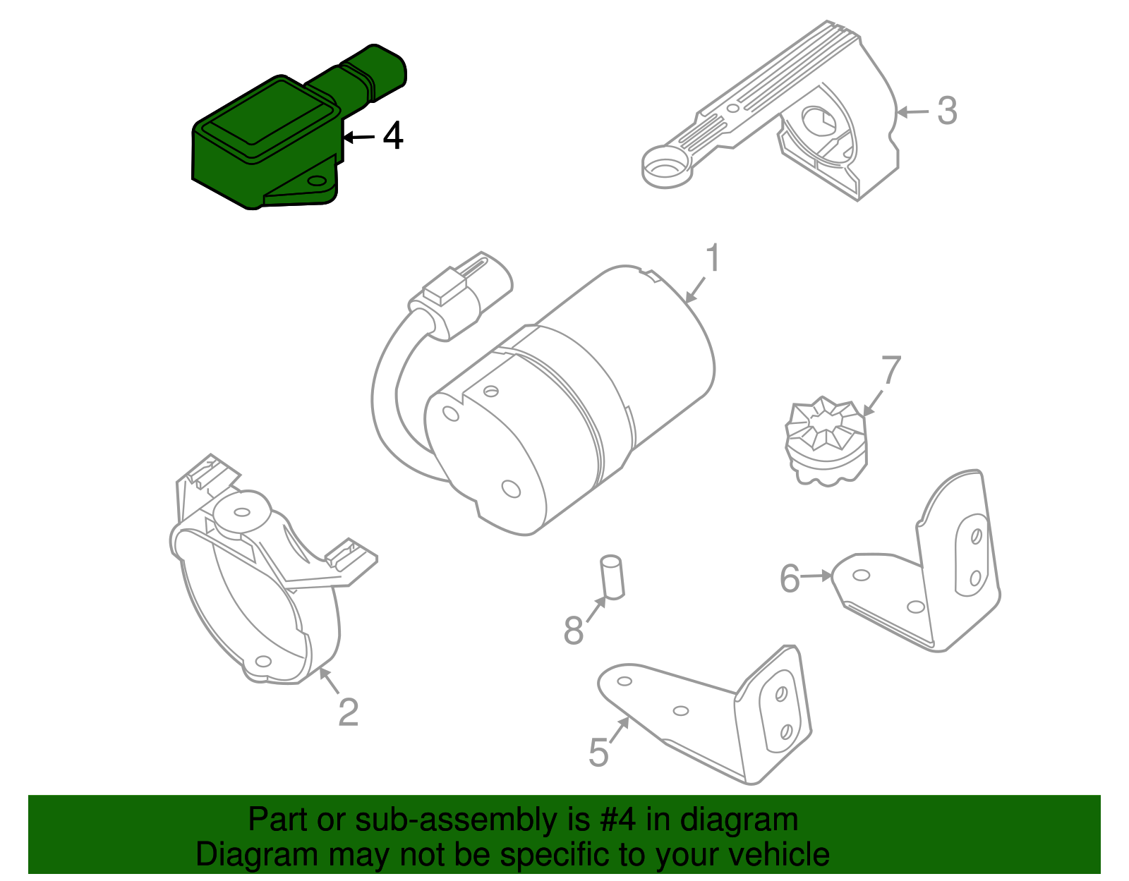 34526777435 - 2002-2008 BMW Speed Sensor (34-52-6-777-435) | BMW of ...