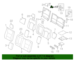 Genuine OEM Ford Part - Latch FU5Z-9661383-A | Genuine OEM Ford Parts ...