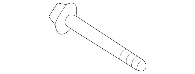 1996-2004 Nissan Pathfinder Lower Control Arm Bolt 54368-0W02A | Nissan ...