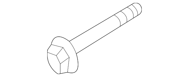 54368-0W01B - Upper Control Arm Bolt - 1996-2004 Nissan Pathfinder ...