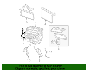 2007-2009 Mopar Cable 55057219AA | TascaParts.com