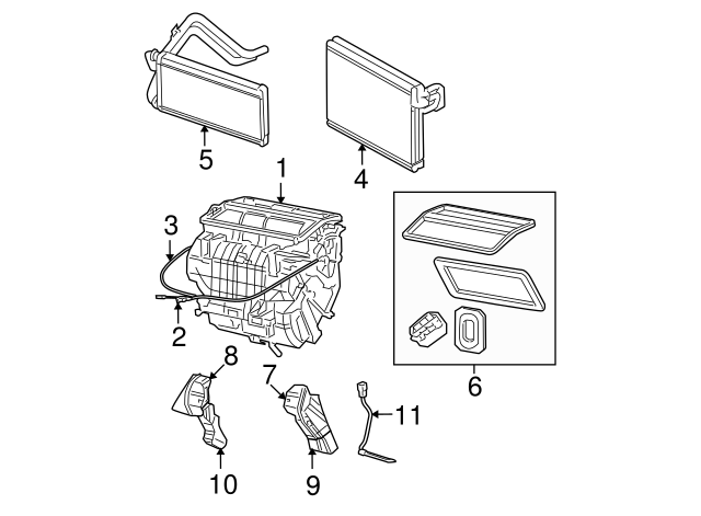 2007-2009 Mopar Cable 55057219AA | TascaParts.com