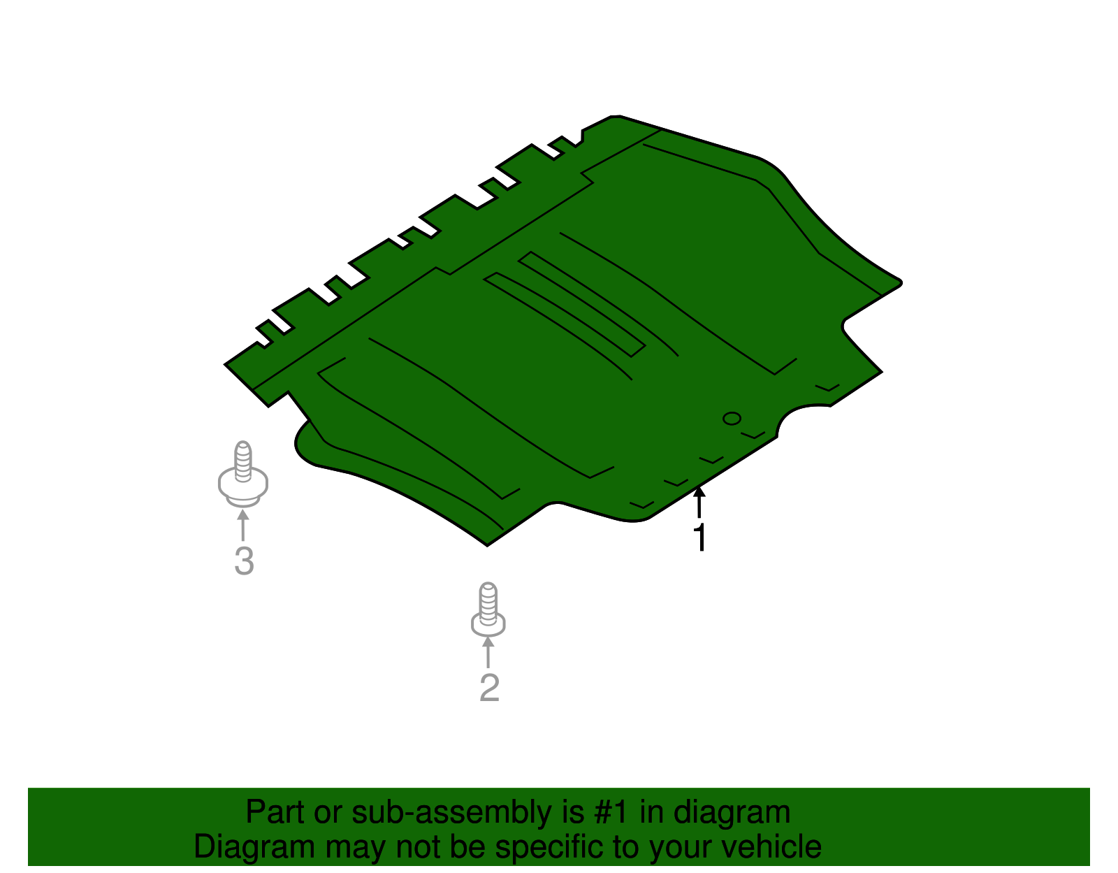 2011-2018 Volkswagen Splash Shield 5C0-825-237-D | OEM Parts Online