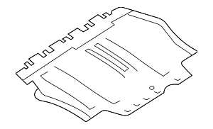 5C0-825-237-D - Splash Shield 2011-2018 Volkswagen | Volkswagen Parts ...