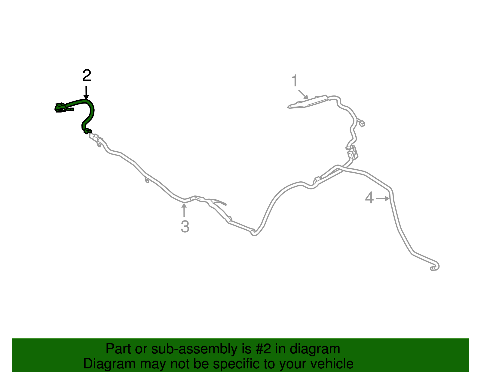 86101-30E70 - Antenna Cable 2010-2011 Lexus | AutoNation Parts
