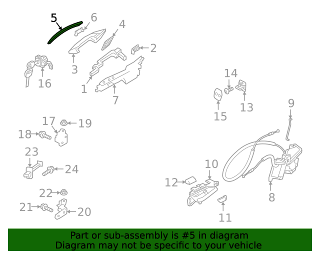 806A5-5NA0B (806a55na0b) - 2019-2020 Infiniti QX50 Cover Trim ...