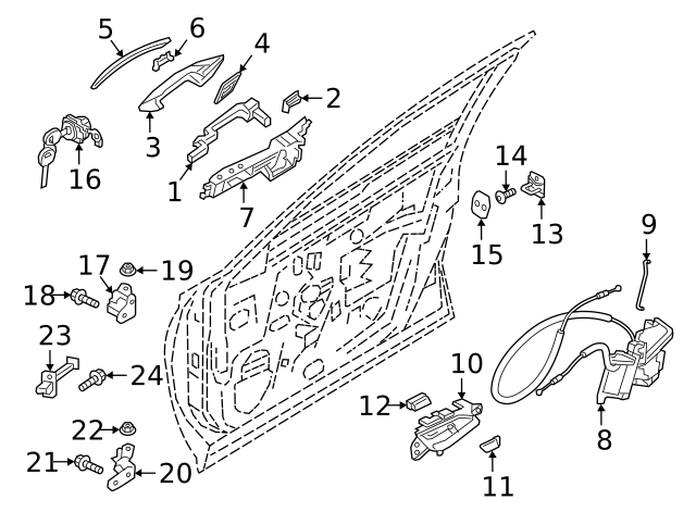 2019-2020 Infiniti QX50 Cover Cap 806A8-5NA0A | Infiniti Parts Online