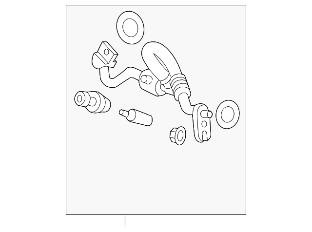 84194976 - Air Conditioning Hose Assembly 2014-2016 GM | GMPartsNow