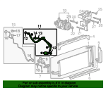 2015 GM Air Conditioning Compressor Hose 23186319 GM | GMPartsDirect.com