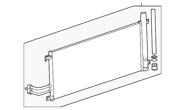 Air Conditioning Condenser 84802253 | TascaParts.com