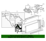 2014-2016 GM Hose (PART NUMBER 84194976. HOSE ASSEMBLY. DOES NOT ...