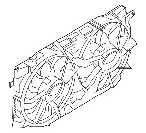 2021-2024 Ford Fan Module MB3Z-8C607-J | FordPartsOnSale.com
