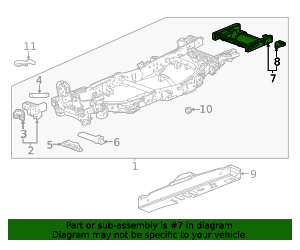 2021-2022 GM Rear Section 84765615 | TascaParts.com